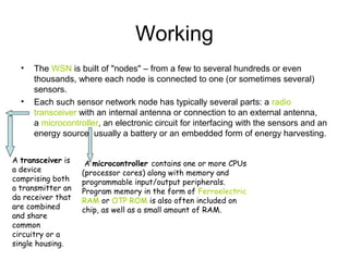 Wireless sensor network | PPT | Computer Networking | Computing