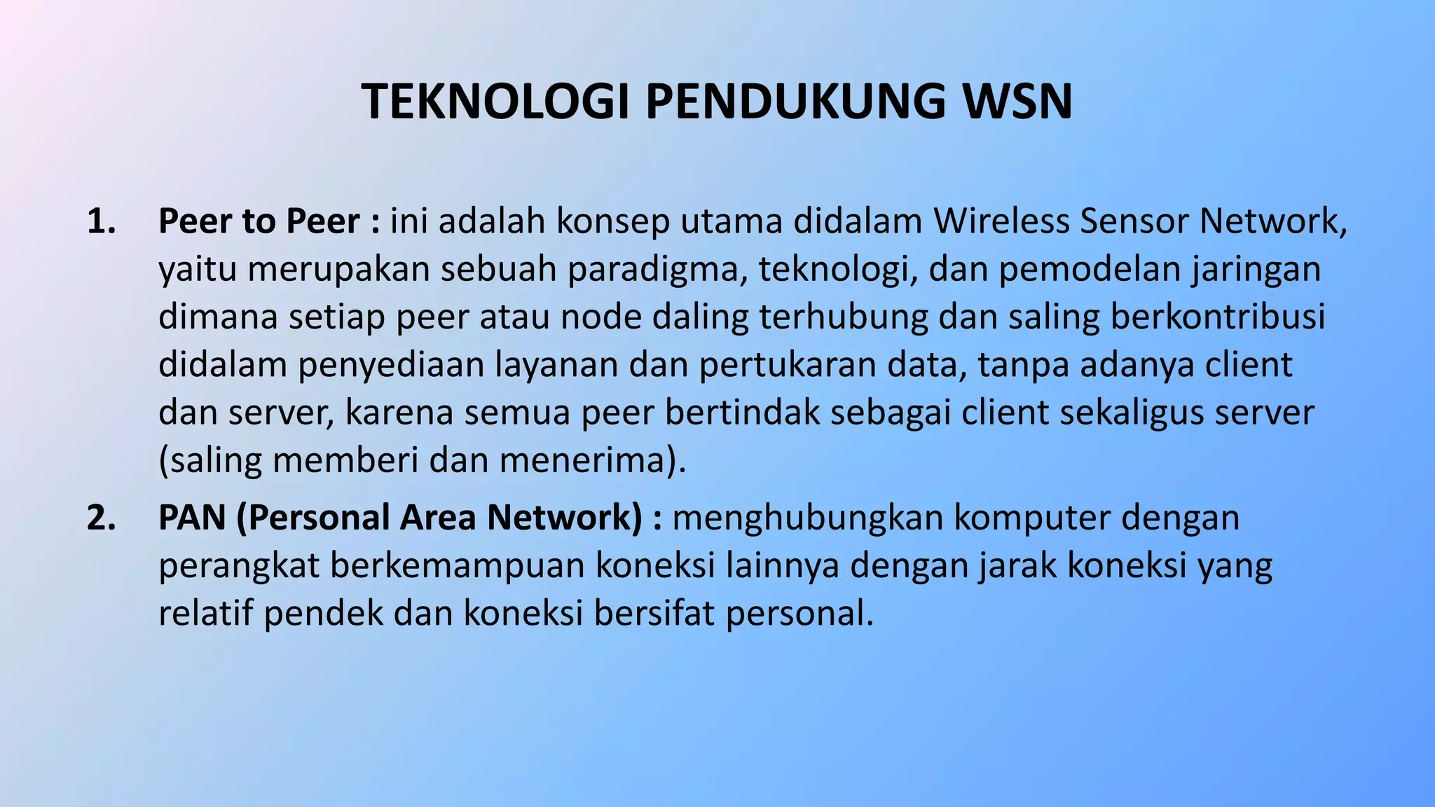 Wireless sensor network | PPTX