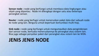 Wireless sensor network | PPTX