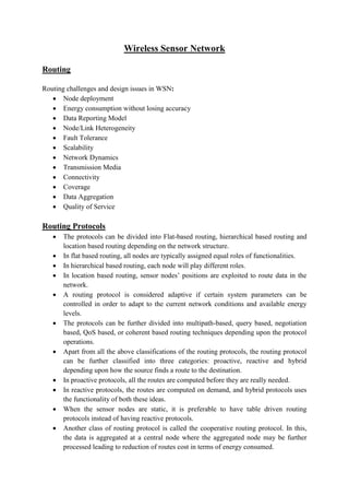 Wireless sensor network | PDF