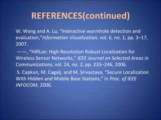 Wireless sensor networks | PPT
