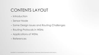 Wireless sensor networks | PPT