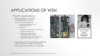 Wireless sensor networks | PPTX