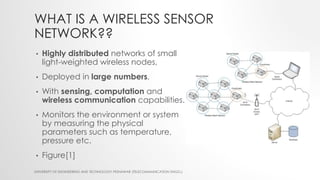 Wireless sensor networks | PPT