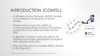 Wireless sensor networks | PPT
