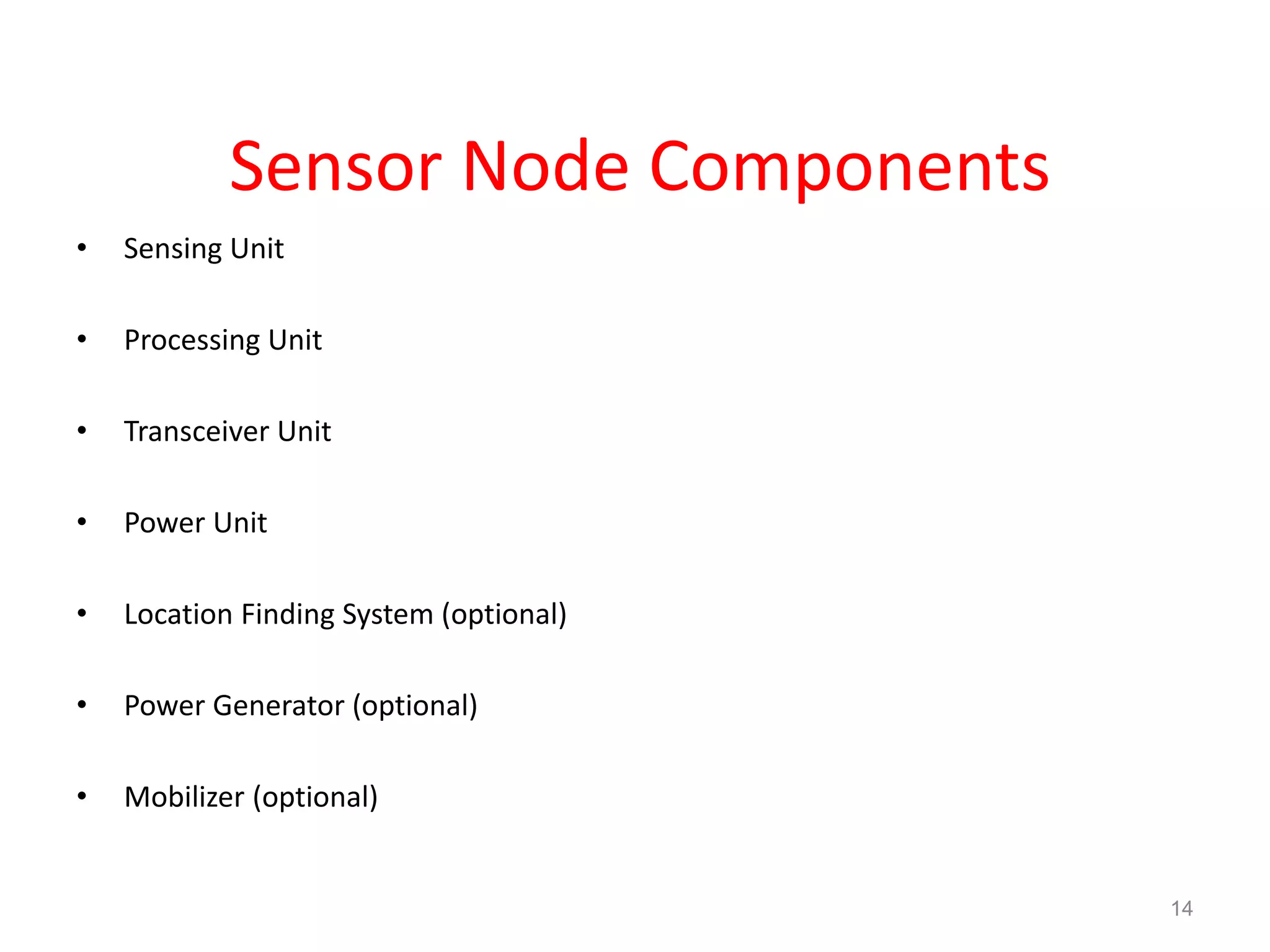 Wireless sensor networks | PPTX