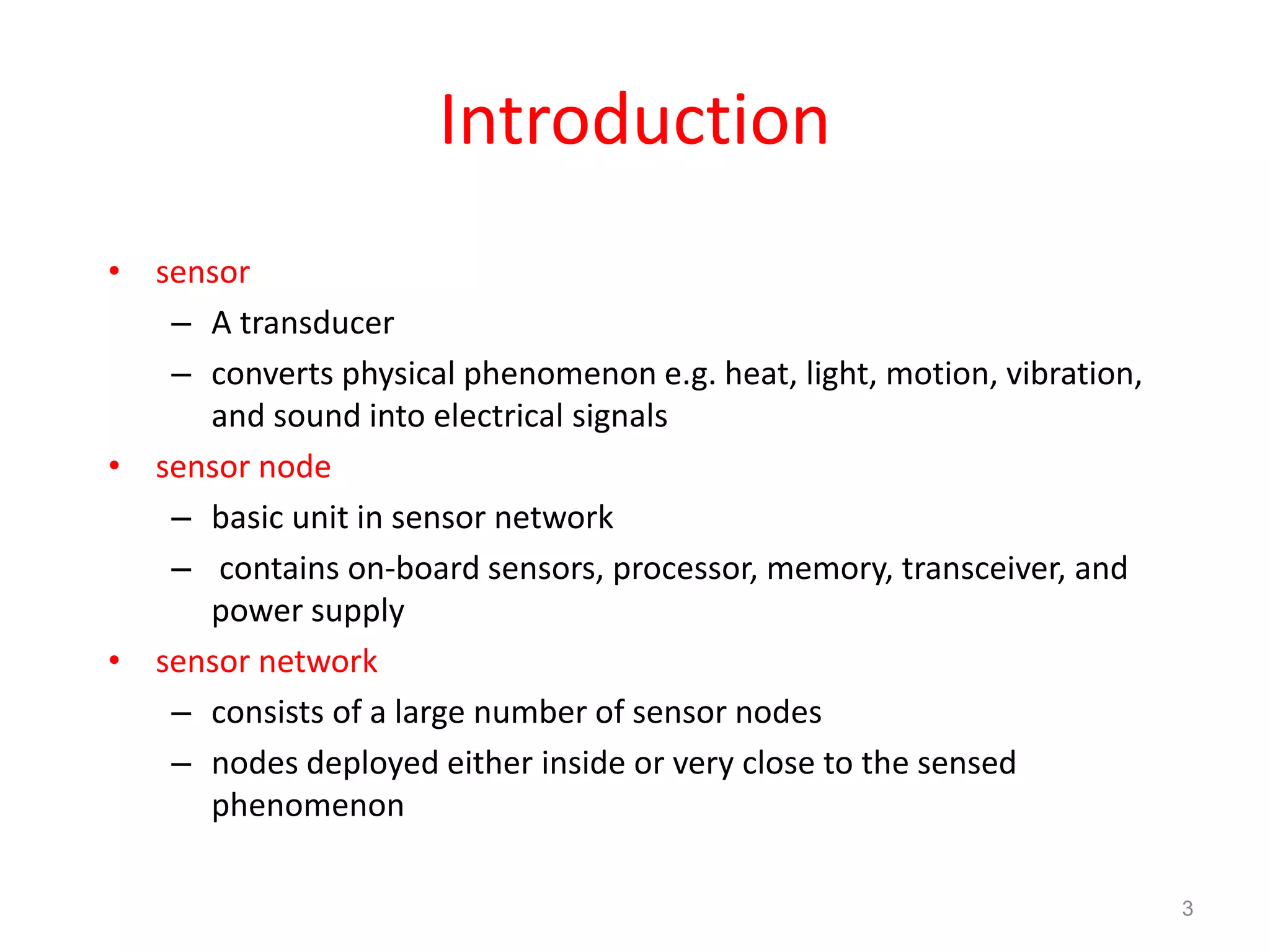 Wireless sensor networks | PPTX