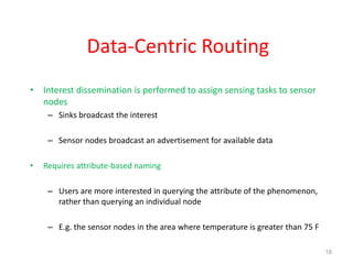 Wireless sensor networks | PPTX