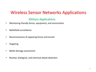 Wireless sensor networks | PPTX
