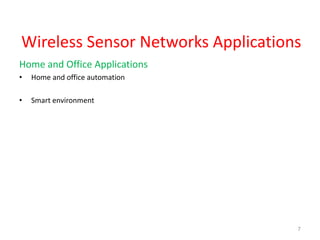 Wireless sensor networks | PPTX