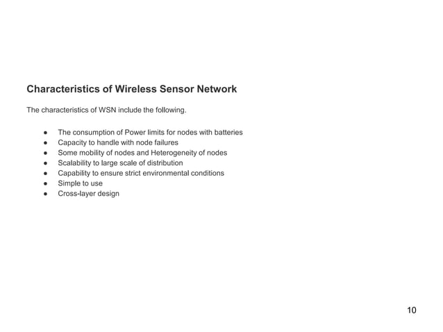 Wireless Sensor Networks.pptx | Internet of Things | Internet