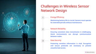 WIRELESS SENSOR NETWORKS fundamentals and basics | PPTX