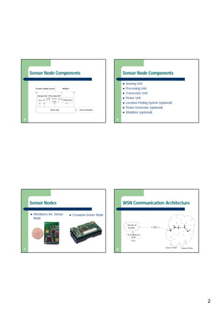 Wireless sensor networks dcs | PDF