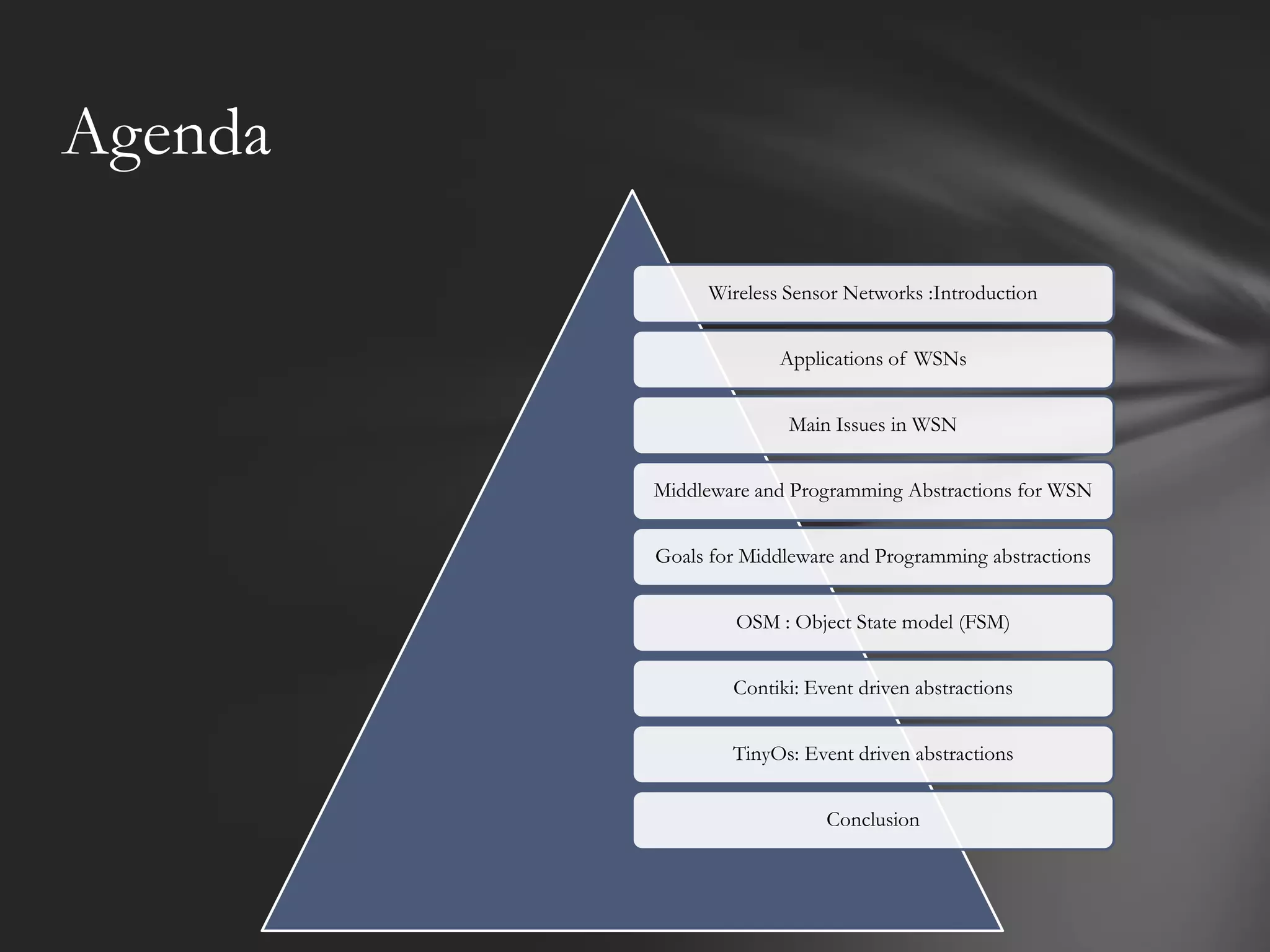 Wireless Sensor Networks ,Middleware and Programming abstractions | PPTX | Internet of Things ...