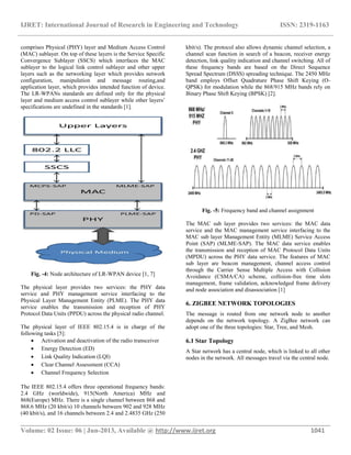 Wireless sensor network using zigbee | PDF