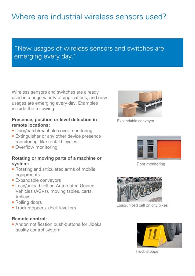 Wireless sensors white paper | PDF