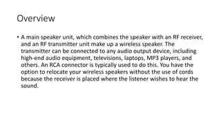 wireless speaker.pptx
