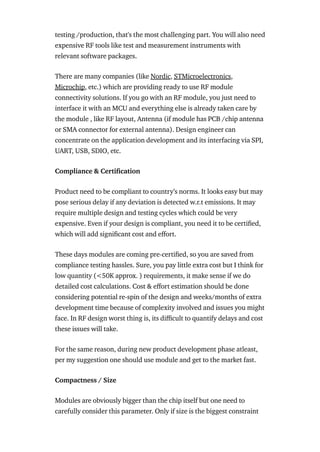 Selecting wireless module or chip for your next internet of things (iot ...