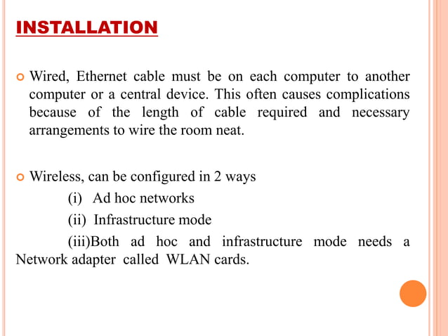 Introduction Wireless Technology | PPTX | Computer Networking | Computing