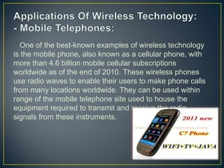 Wireless technology | PPTX