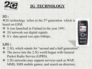 Wireless technology from 0G to 7.5G