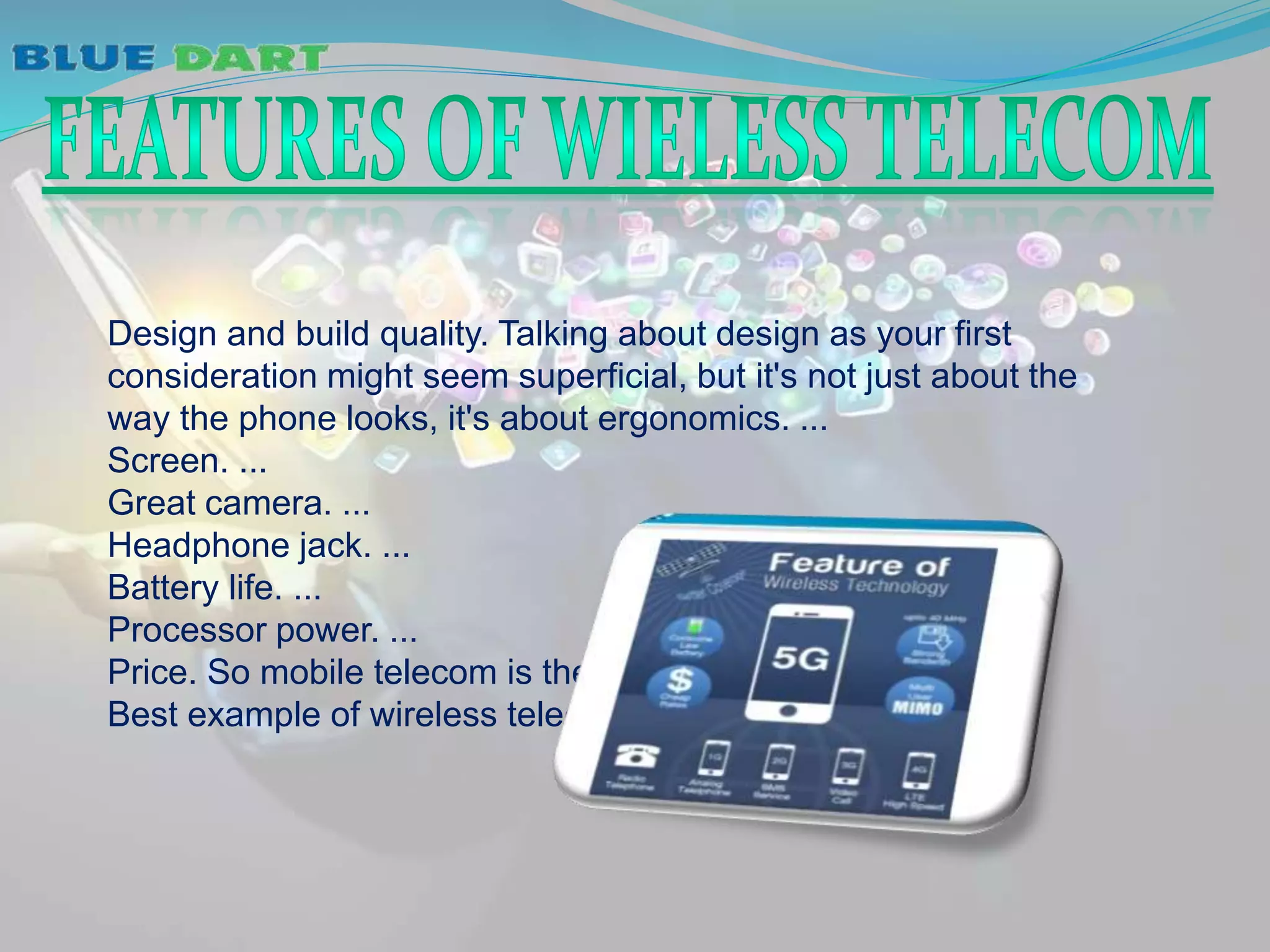 Wireless telecom Presentation 殺 | PPT
