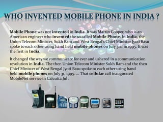 Wireless telecom Presentation 殺 | PPTX
