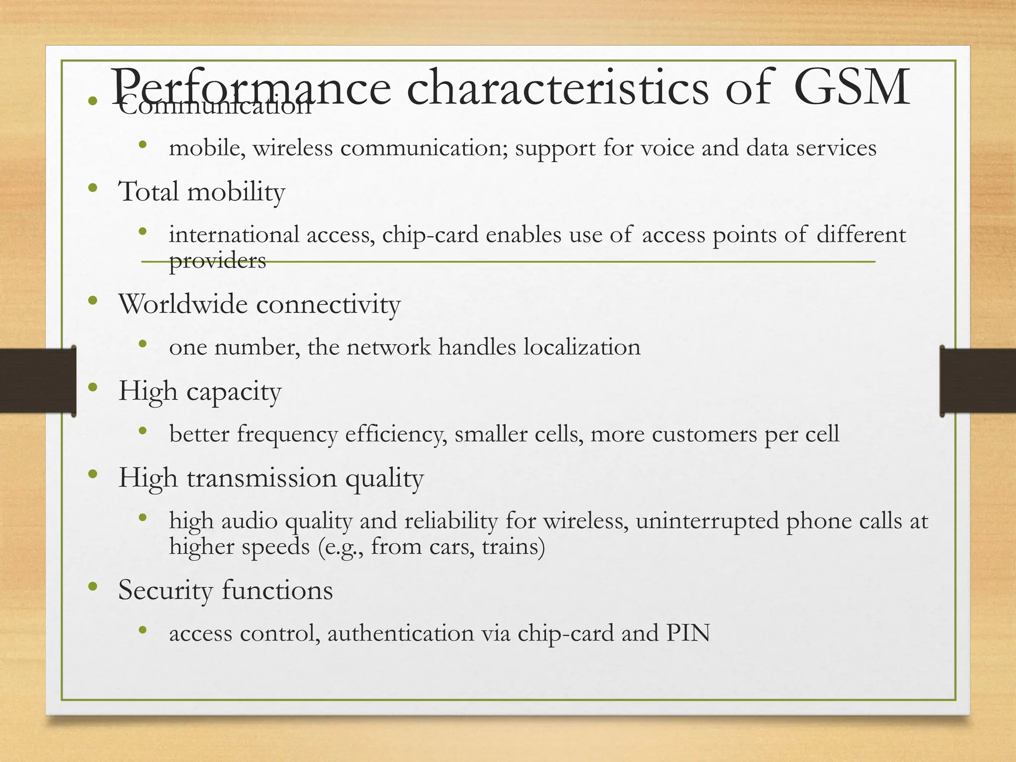 Mobile Computing-wireless Telecommunication Systems | PPT