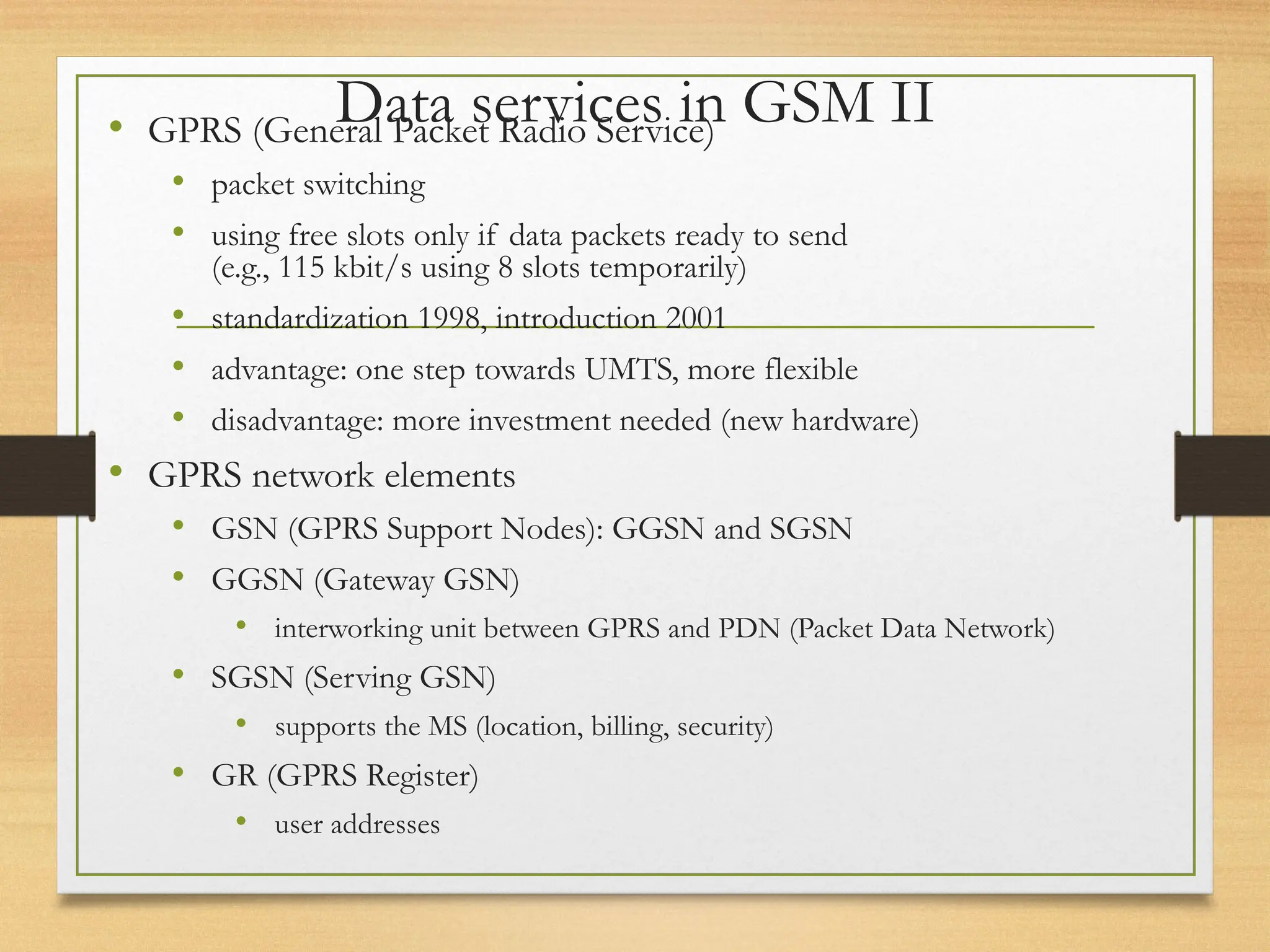 Mobile Computing-wireless Telecommunication Systems | PPT