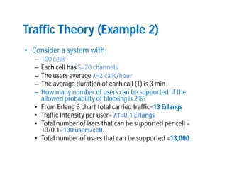 Wireless traffic theory and handoff | PDF