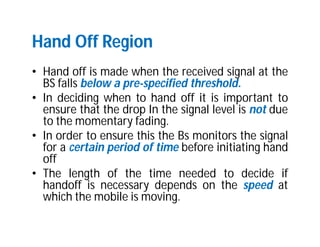 Wireless traffic theory and handoff | PDF