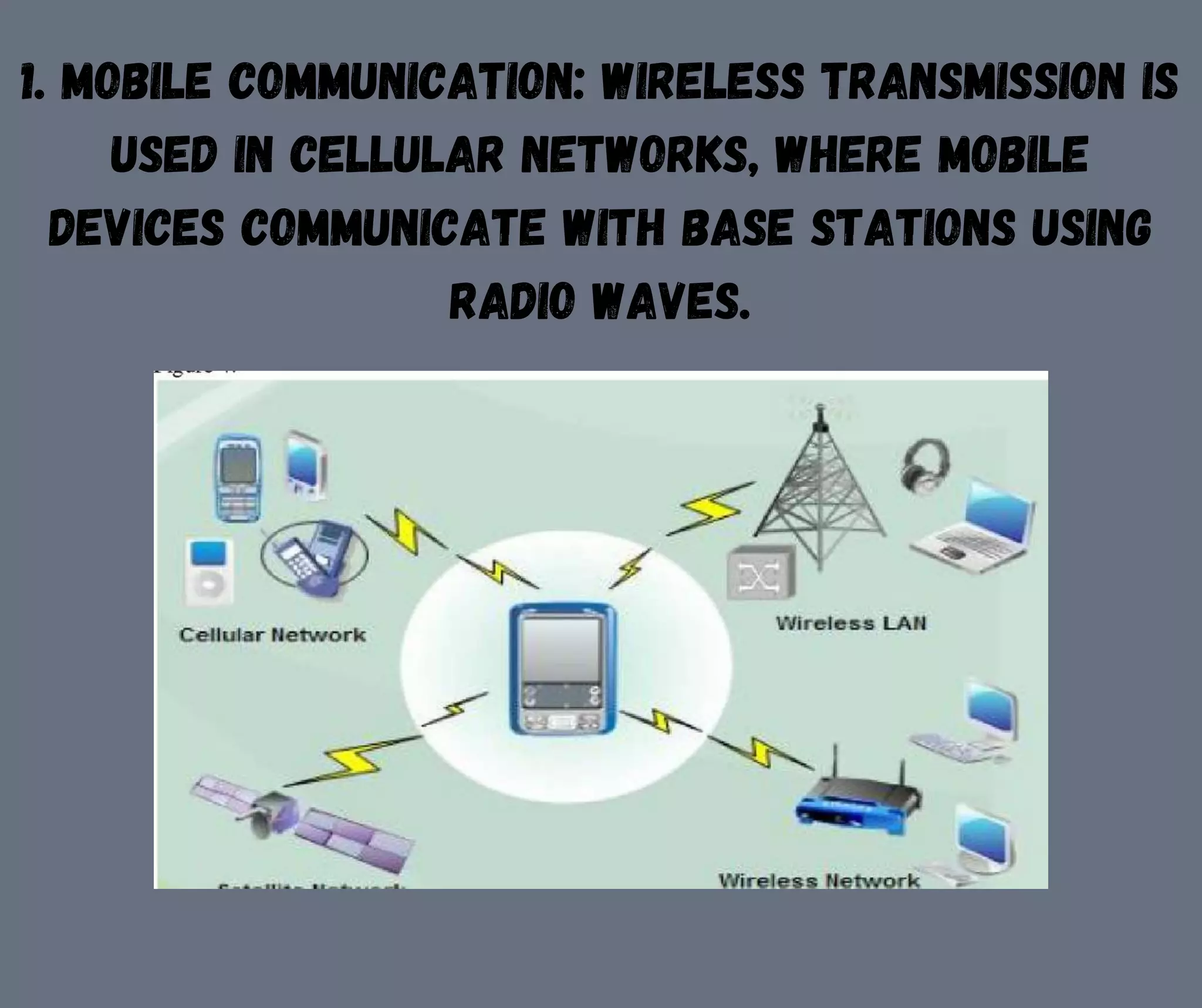 Wireless Transmission.pptx | Computer Networking | Computing
