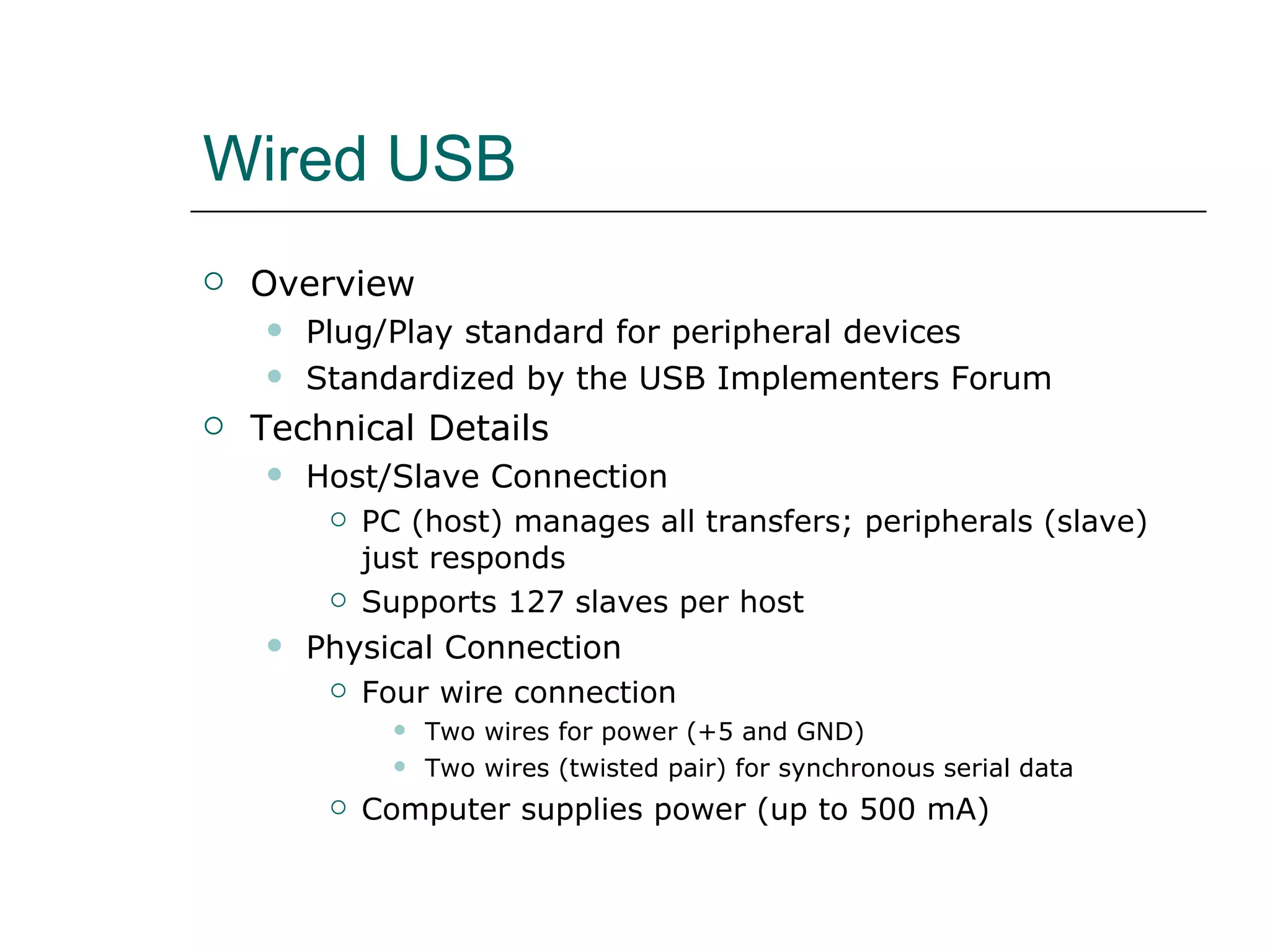 Wireless usb | PPT