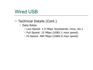 Wireless usb | PPT