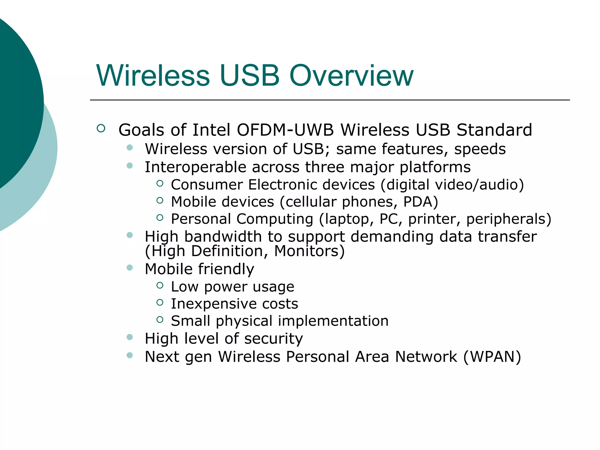 Wireless usb | PPT
