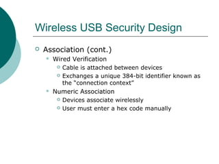 Wireless usb | PPT