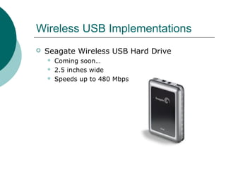 Wireless usb | PPT