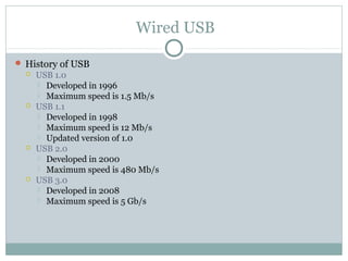 Wireless USB | PPT