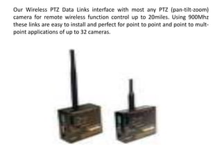 Mini COFDM Video Downlink | PPTX | Cameras and Camcorders | Consumer ...