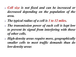 Wireless Wide Area Network-Cellular Telephone and Satellite Networks | PDF