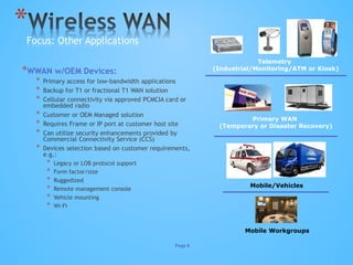 Wireless wan solutions customer presentation at&t_revised2_02-13-2012 | PPT