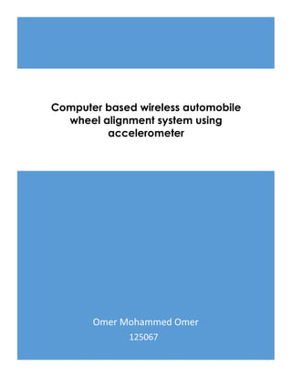 Wireless wheel alignment system | PDF