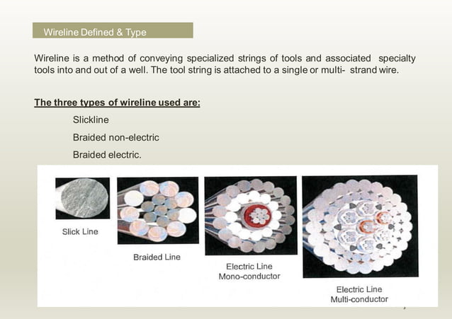 Wire line lecture talks about wireline operations and equipment | PDF