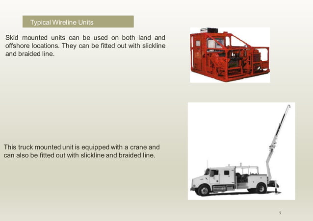 Wire line lecture talks about wireline operations and equipment | PDF