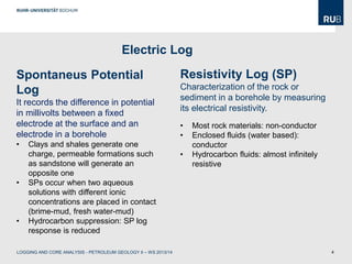 Well logging analysis: methods and interpretation | PDF