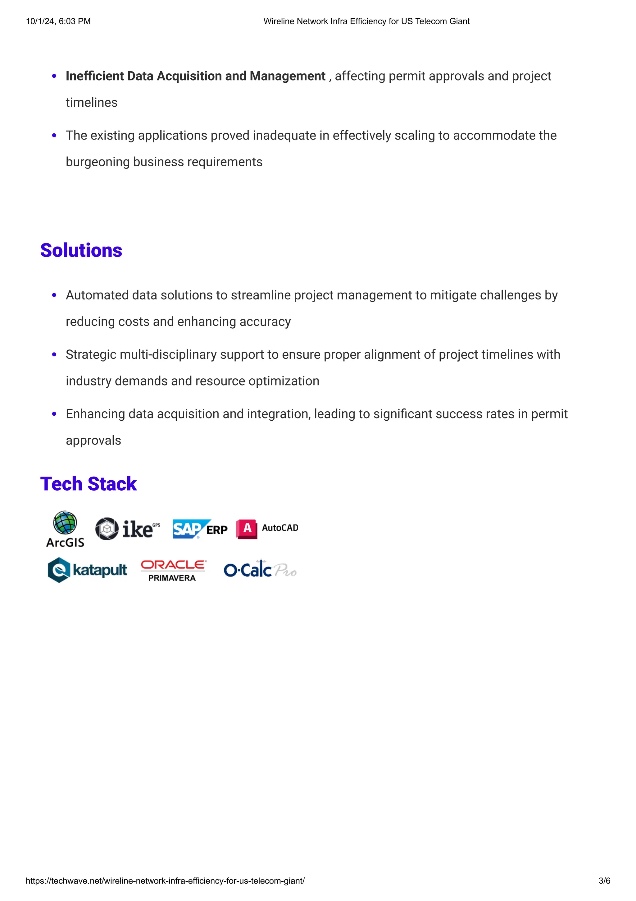 Wireline Network Infra Efficiency for US Telecom Giant.pdf