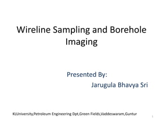 Wire line sampling | PPTX
