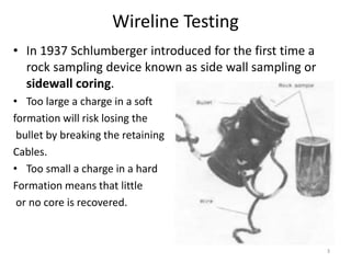 Wire line sampling | PPTX