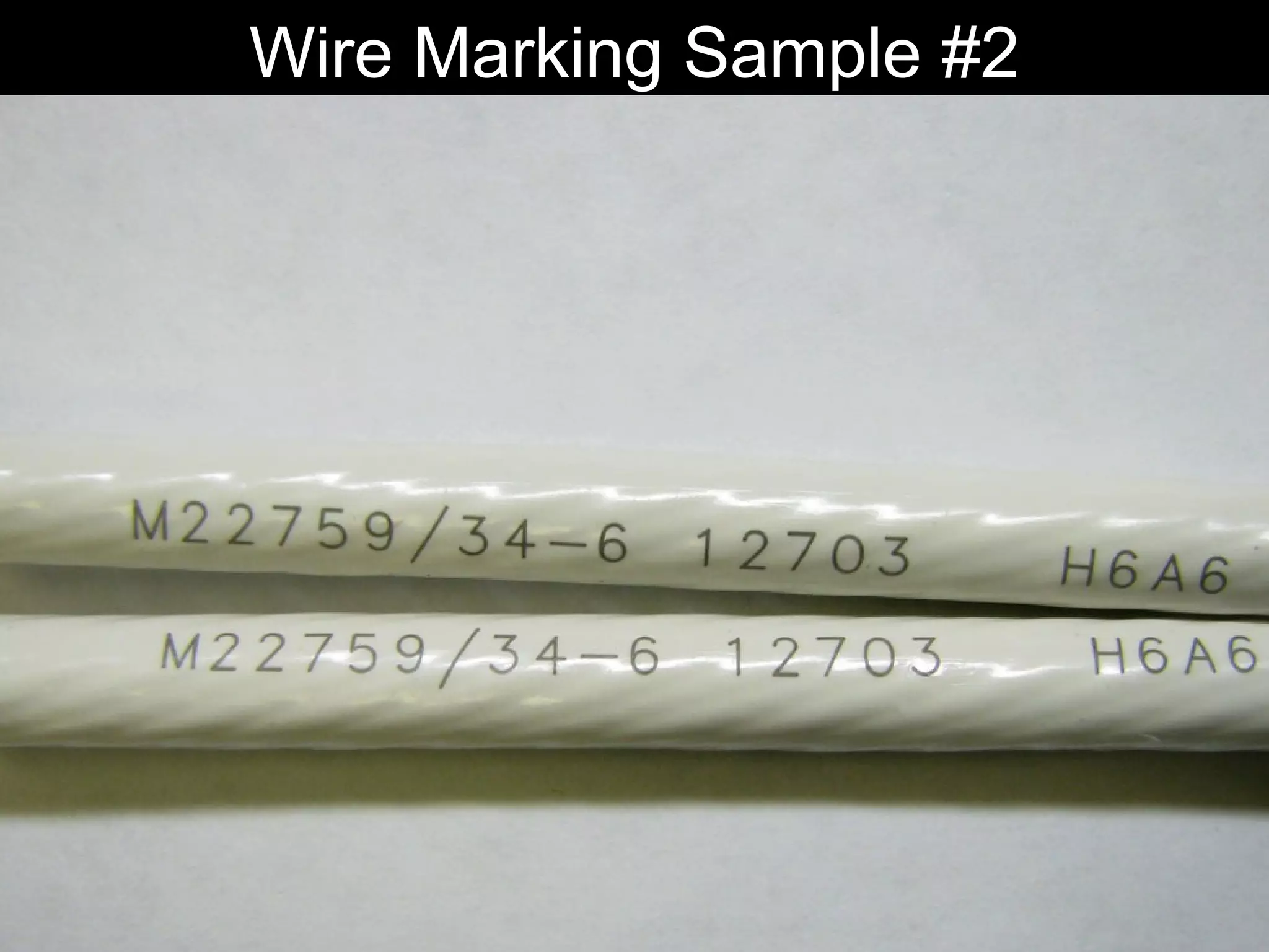 Wire marking | PPT