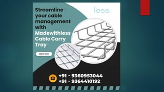 Wire Mesh Cable Trays Streamline Your Installation Process with Less ...